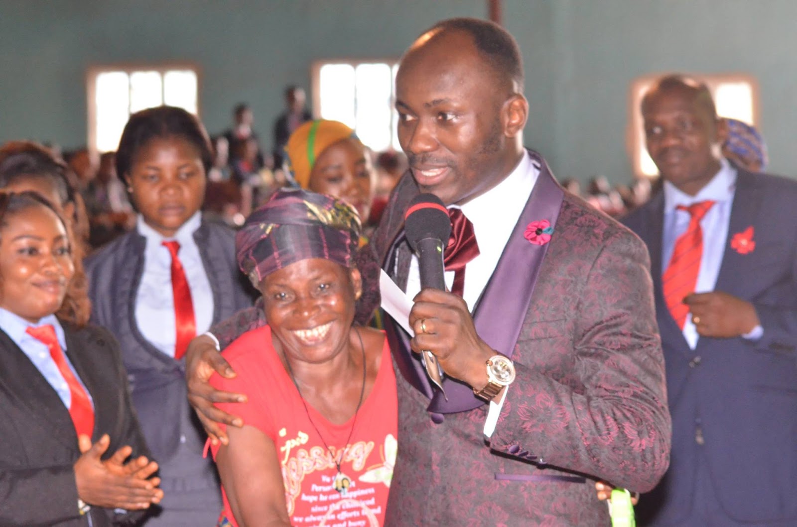 Apostle Suleman Places 73 Year Old Woman On 50k Lifetime Salary ...